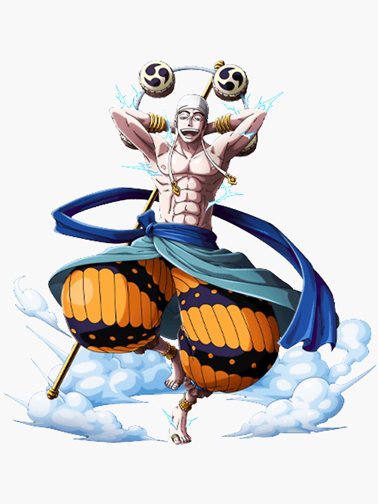 "Eneru one piece" Sticker for Sale by BerMosciski | Redbubble
