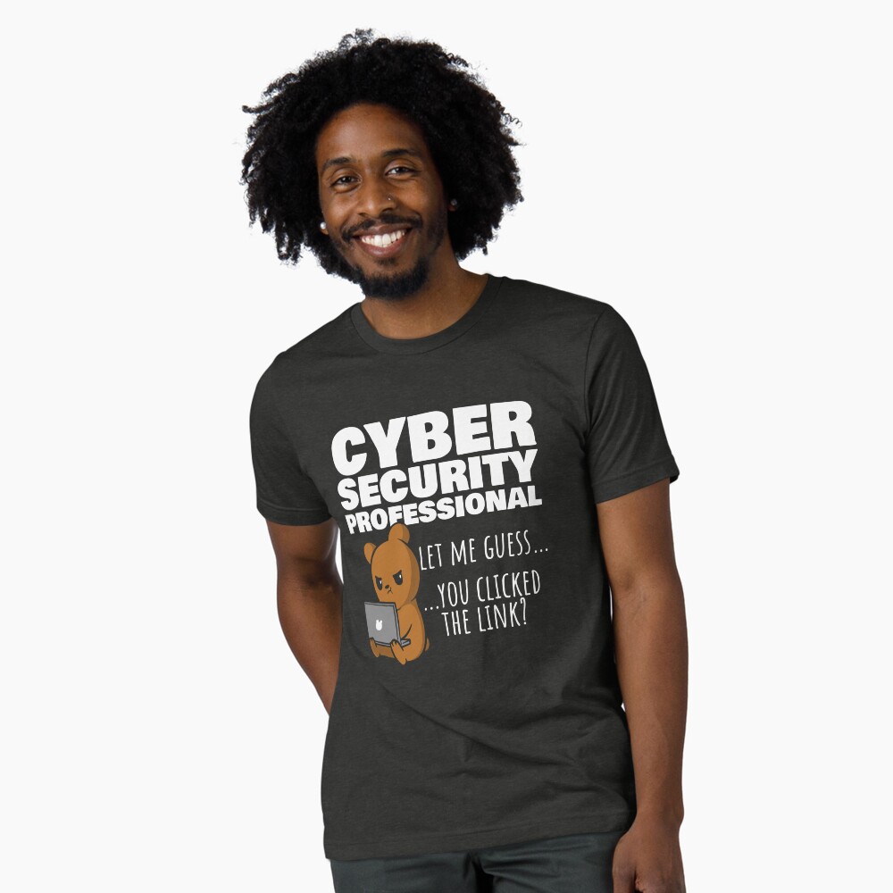 "You Clicked The Link? Funny Cybersecurity" Poster for Sale by PinkPlatypus | Redbubble