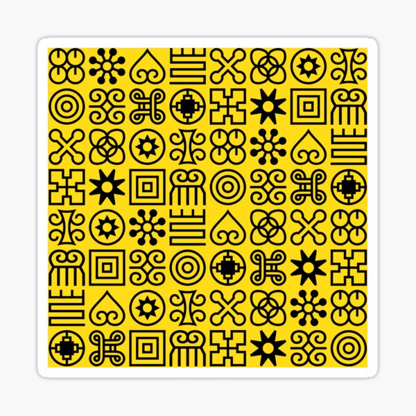 "African Tribal Pattern - African Heritage " Sticker for Sale by ...
