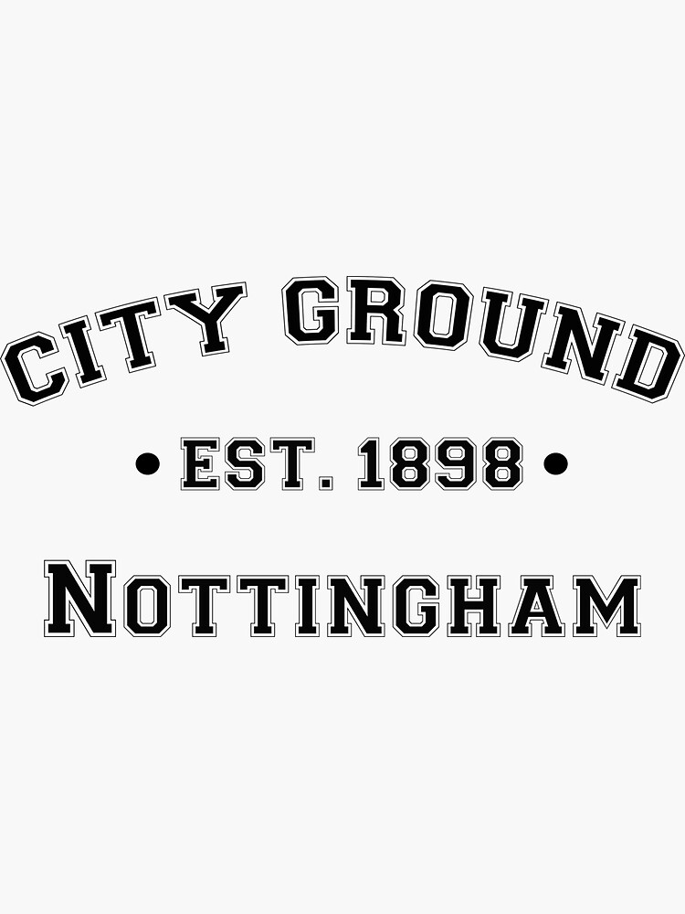"Nottingham Forest" Sticker for Sale by ShopOfK | Redbubble