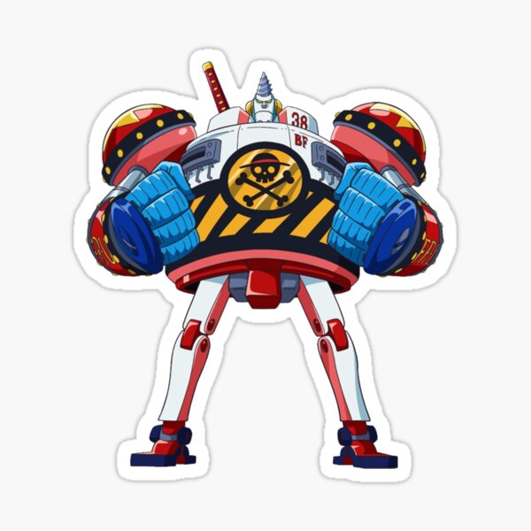 "Franky one piece" Sticker for Sale by MichaelRoob | Redbubble