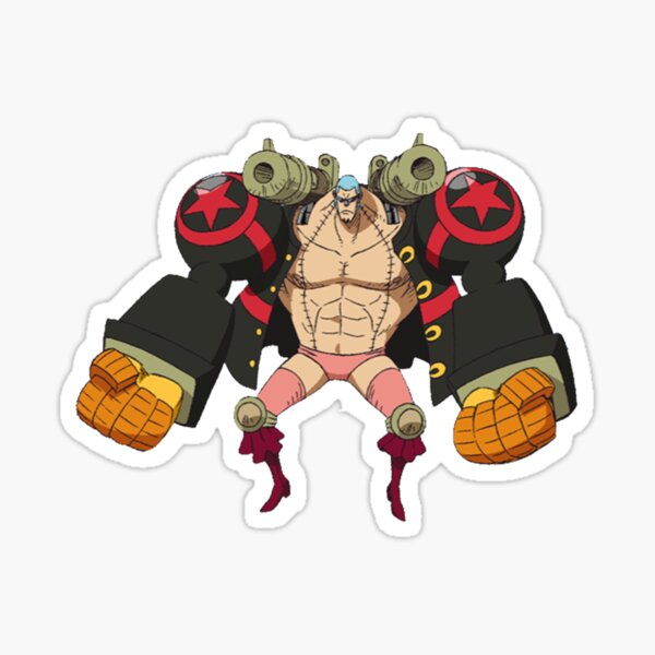 "Franky one piece" Sticker by CleveRenner | Redbubble