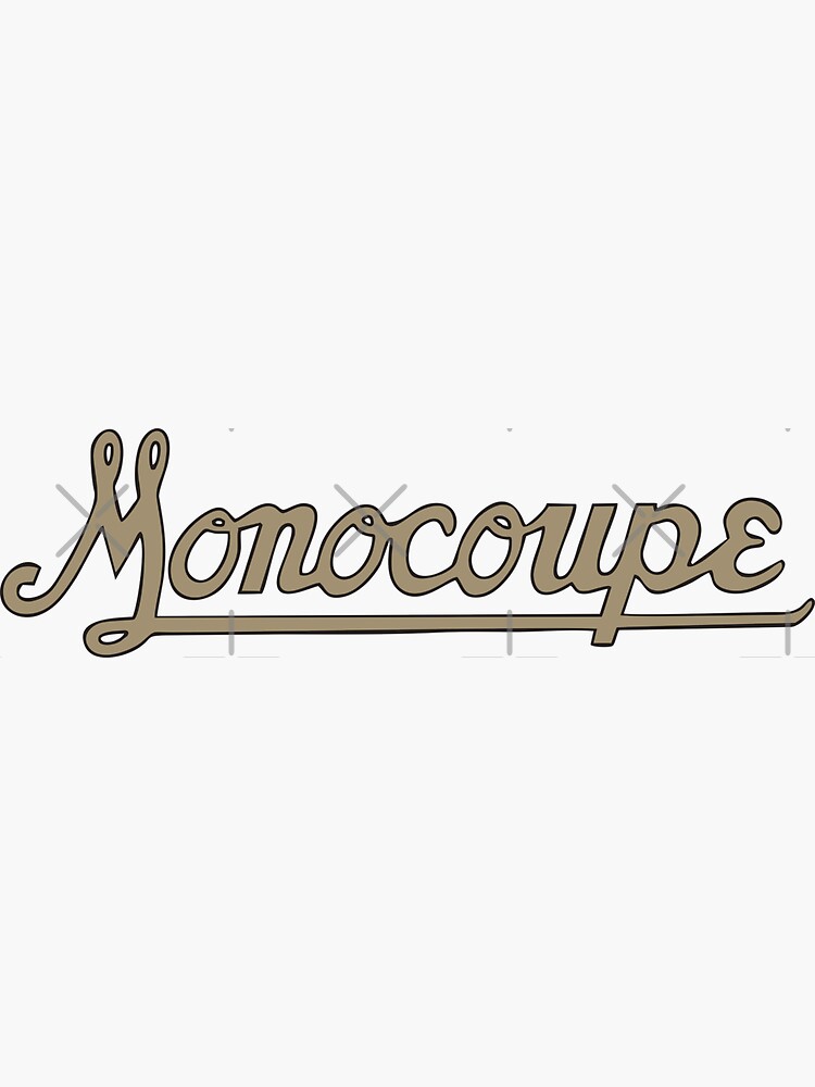 "Monocoupe Aircraft Company Logo" Sticker for Sale by OuofBusiness ...