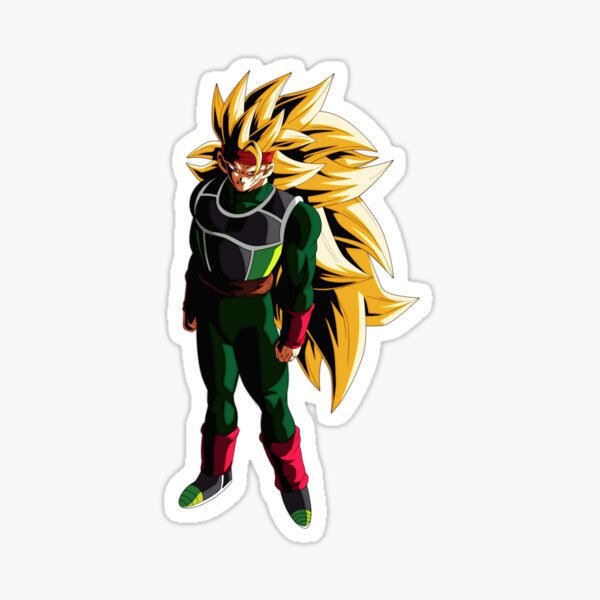 "Bardock Xeno Ssj3" Sticker for Sale by Pokenumb | Redbubble