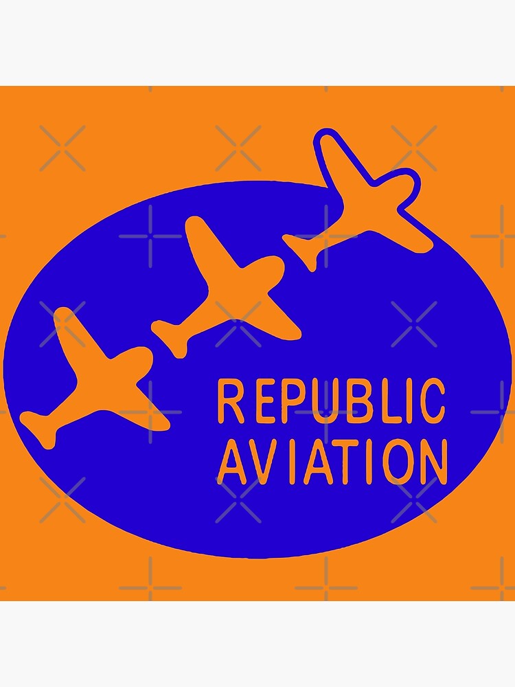"Republic Aircraft Company Logo" Photographic Print for Sale by ...