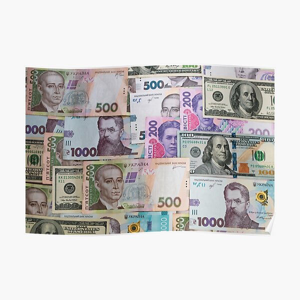"Banknotes" Poster for Sale by solimanf | Redbubble