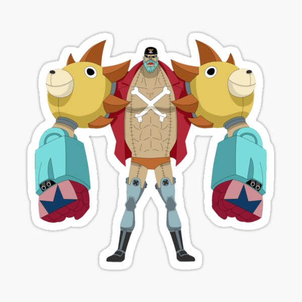 "Franky one piece" Sticker for Sale by EnrDickinson | Redbubble