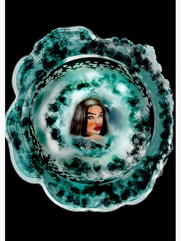 "Gaia Face" Sticker for Sale by OscarARD | Redbubble