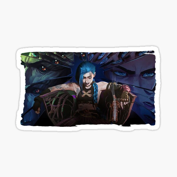 "Arcane" Sticker by AROBAS | Redbubble