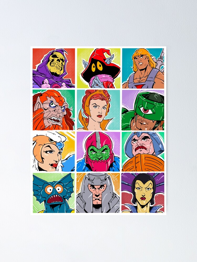 "he man" Poster for Sale by DaFinchi | Redbubble
