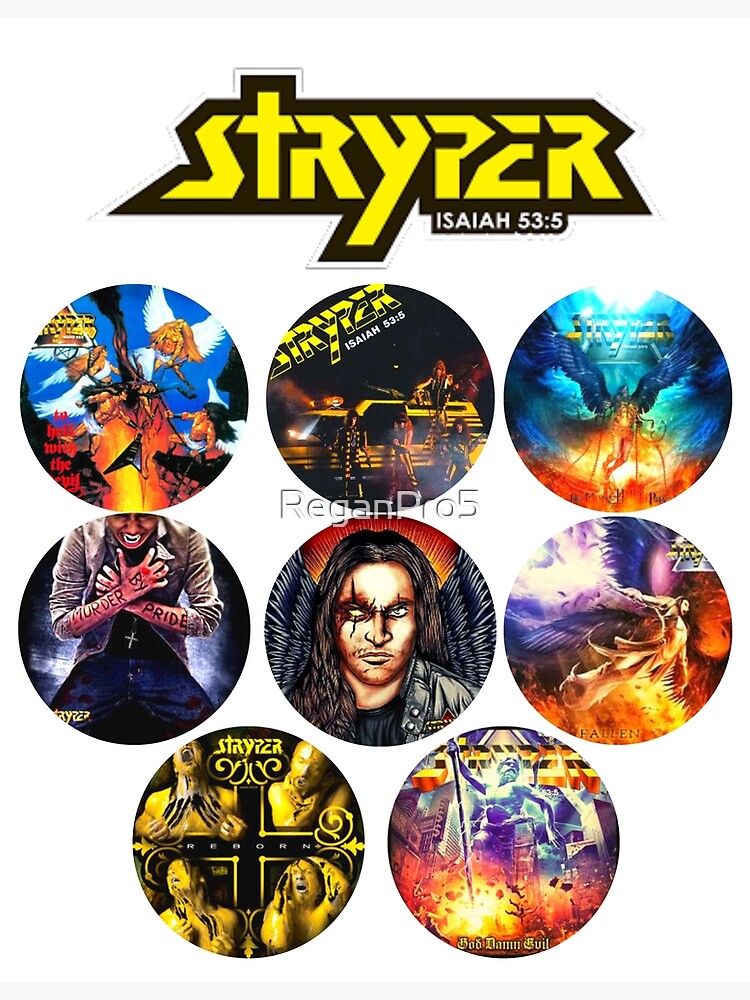 "Stryper classic t shirt | ﻿Stryper tour 2022 sticker" Poster for Sale ...