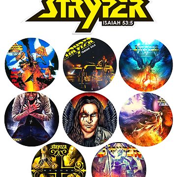 "Stryper classic t shirt | ﻿Stryper tour 2022 sticker" Sticker for Sale ...