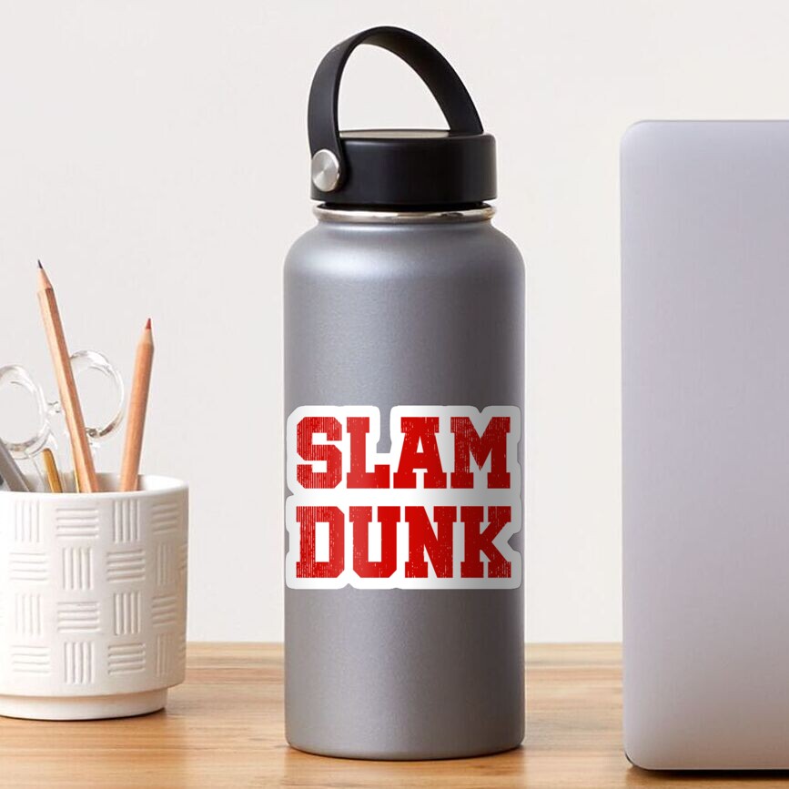"Slam Dunk | Basketball Logo Design" Sticker for Sale by Slam-Dunkan ...