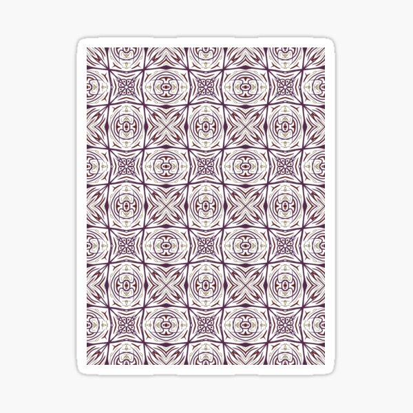 "Hypnotic spell book mystical seamless pattern" Sticker for Sale by ...