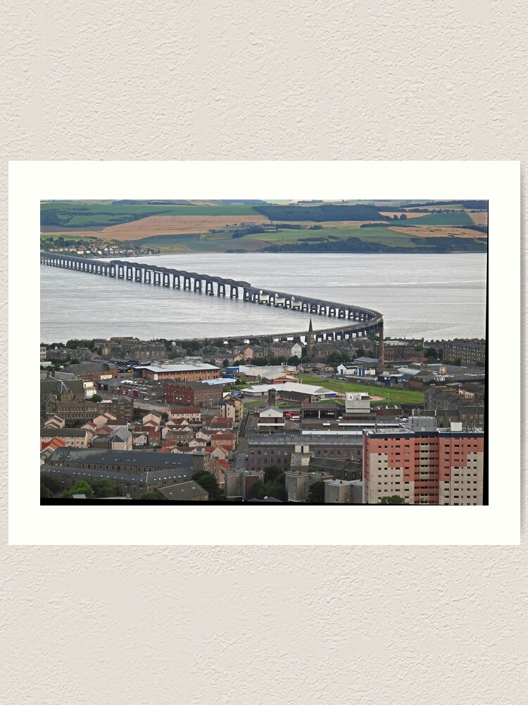 "The Tay Rail Bridge" Art Print for Sale by Forfarlass | Redbubble