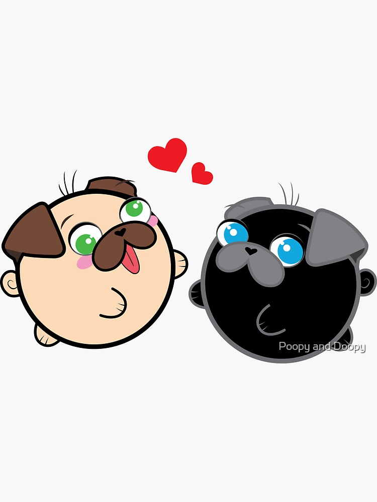 "Poopy & Doopy" Sticker for Sale by poopy-and-doopy | Redbubble