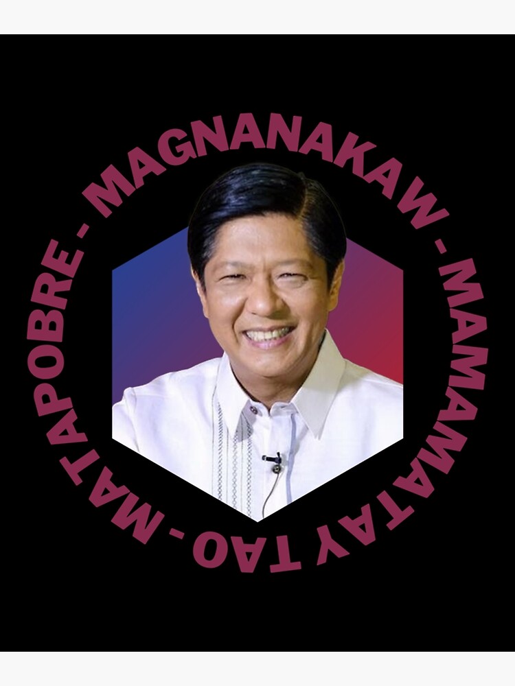 "Ferdinand Bongbong Marcos Junior Jr BBM" Photographic Print for Sale ...