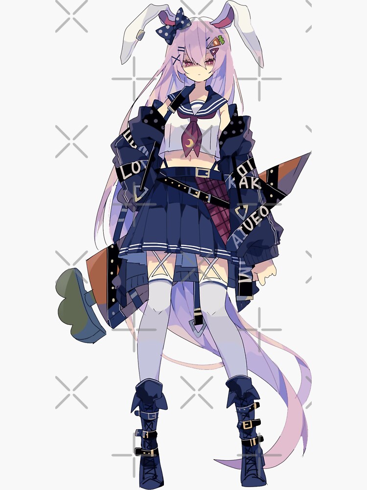 "Reisen Udongein Inaba 2hu" Sticker for Sale by SouyaSensei | Redbubble