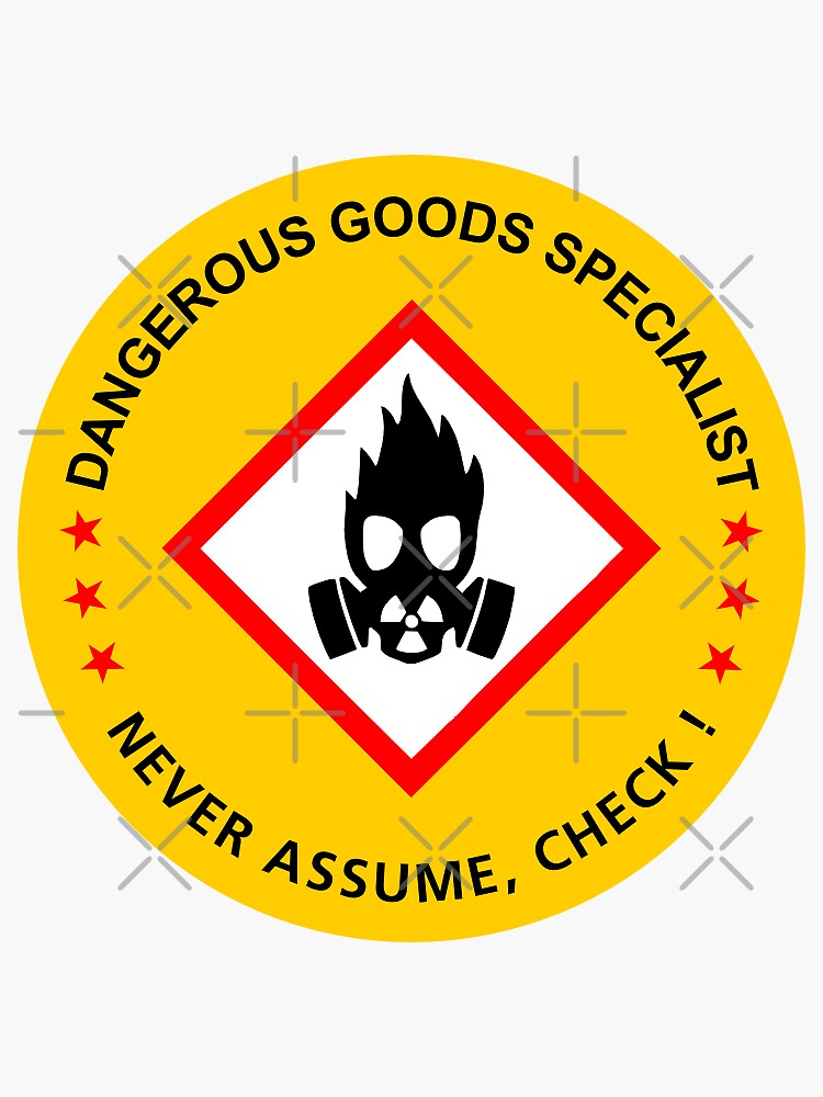 "Never assume check" Sticker for Sale by RobindesPailles | Redbubble