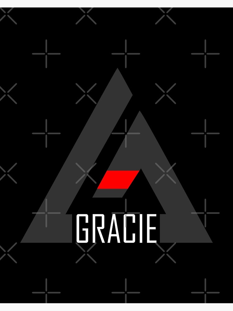 Bjj Gracie Black Belt Poster For Sale By Aj Designco Redbubble