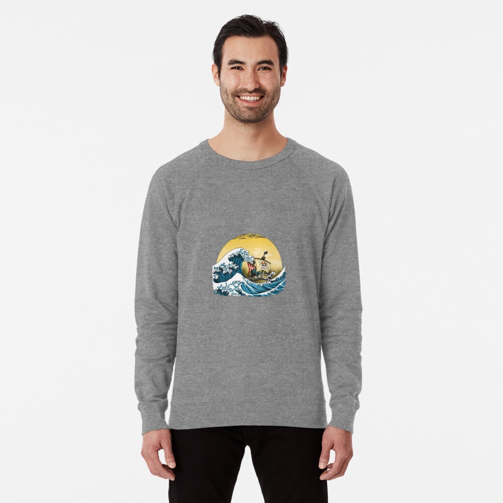 "Going Merry Wave -one piece" Sticker for Sale by Kurtfsdottir | Redbubble