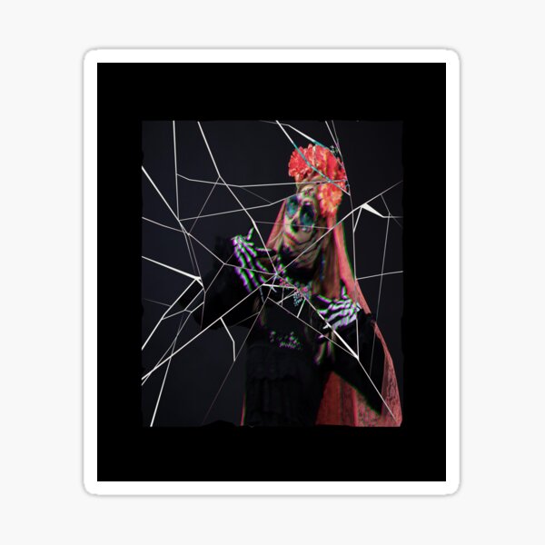 "Cute broken glass design" Sticker for Sale by bobfashionshop | Redbubble