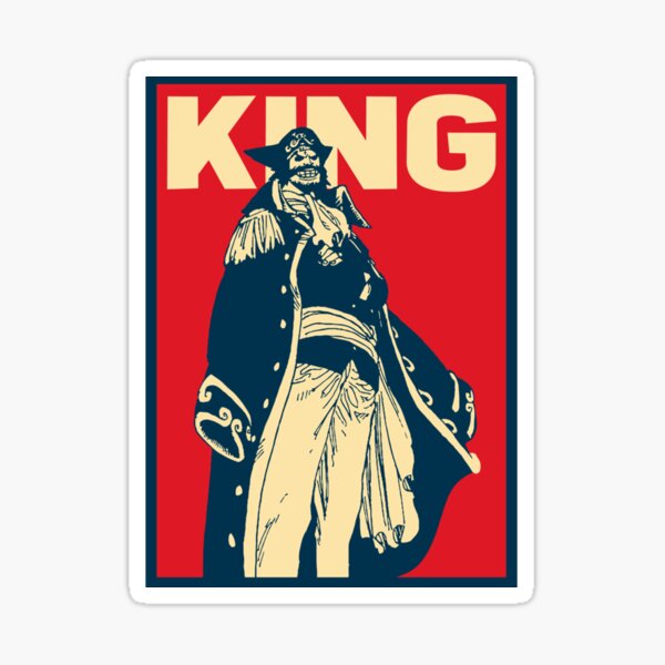 "Gold Roger" Sticker by EnrDickinson | Redbubble