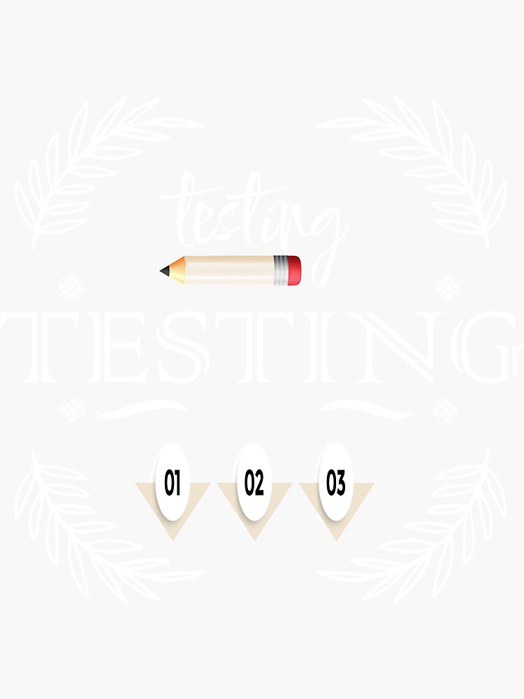 "Testing Testing 1 2 3, Testing Svg, Teacher Svg, Funny Svg, Testing ...