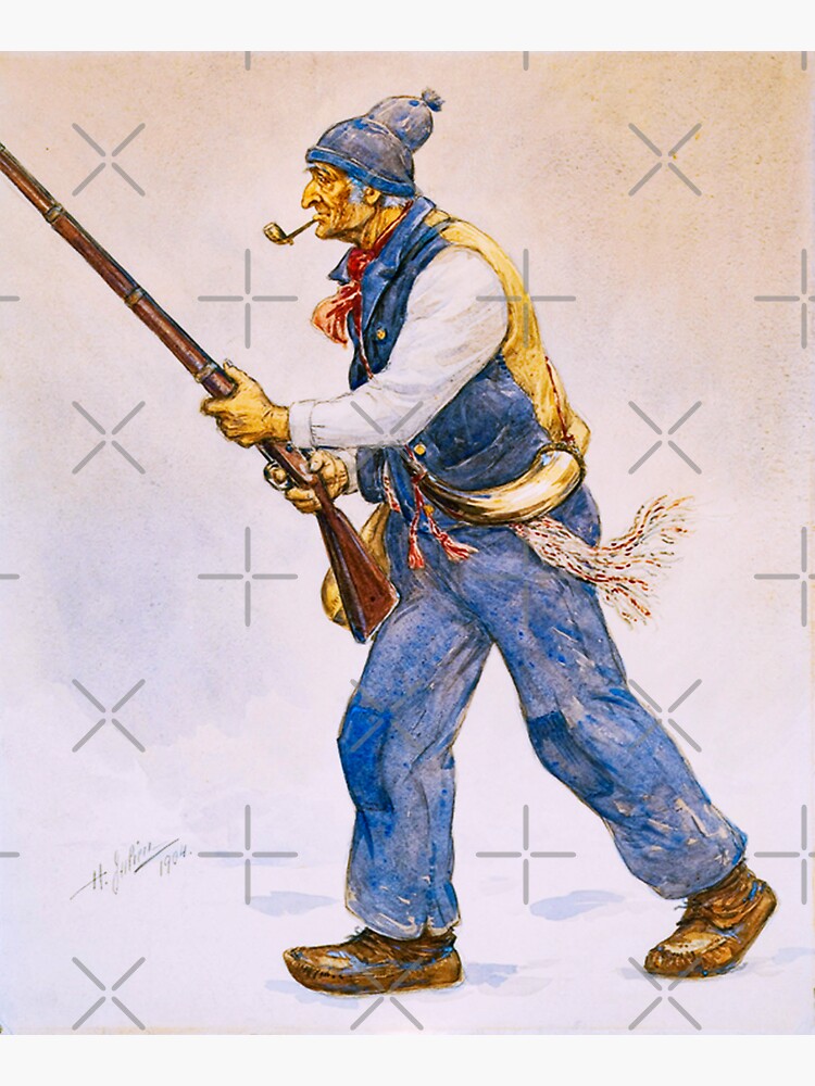 "Le Patriote Henri Julien Quebec French Patriote Drapeau Québec ...