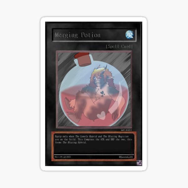"Potion Yu-gi-oh Card" Sticker by Mouse800 | Redbubble
