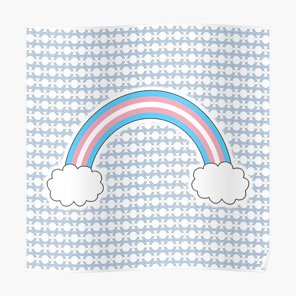 "Pride Flag Rainbow - Transgender" Poster for Sale by meecreates ...