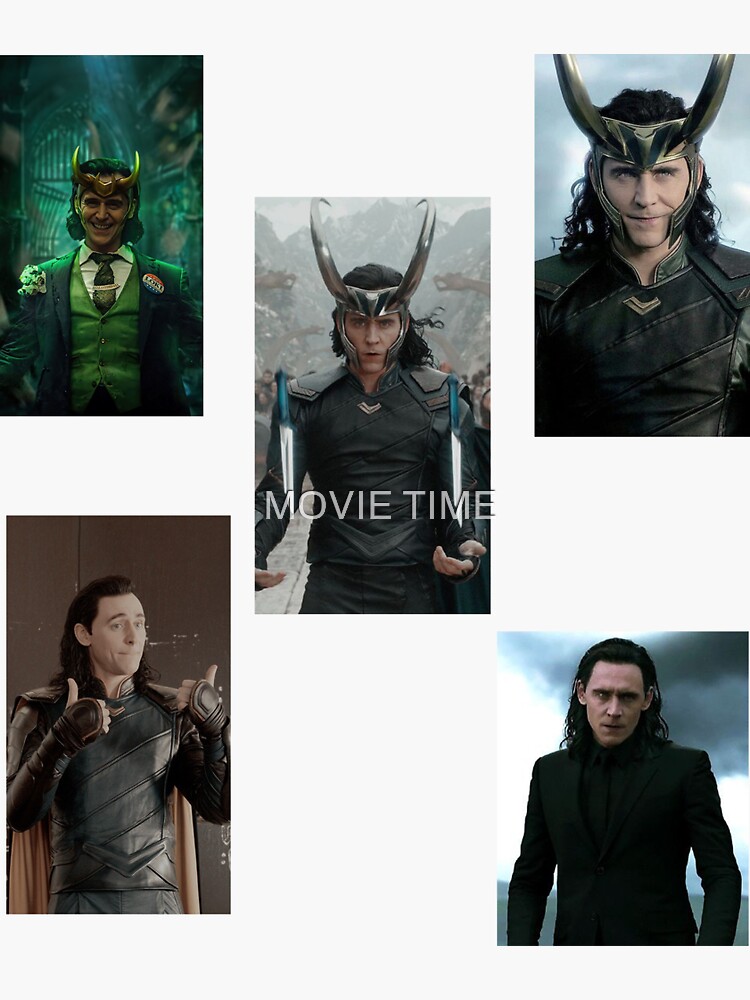 "Loki || Sticker pack " Sticker by ninazakri | Redbubble
