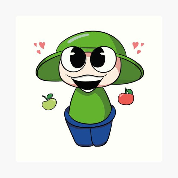 "Bandu FNF Golden Apple" Art Print by art-master1 | Redbubble