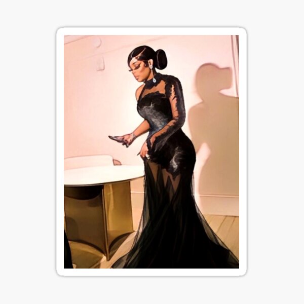 "Beautiful black woman in prom dress" Sticker for Sale by qetsia ...