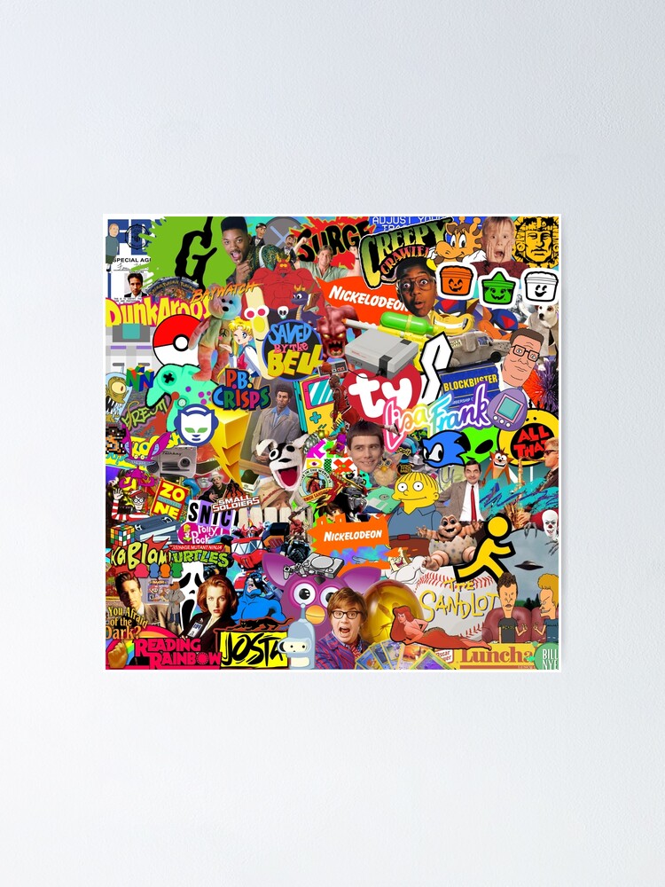 "The Ultimate 90s" Poster for Sale by Double-Ghost | Redbubble