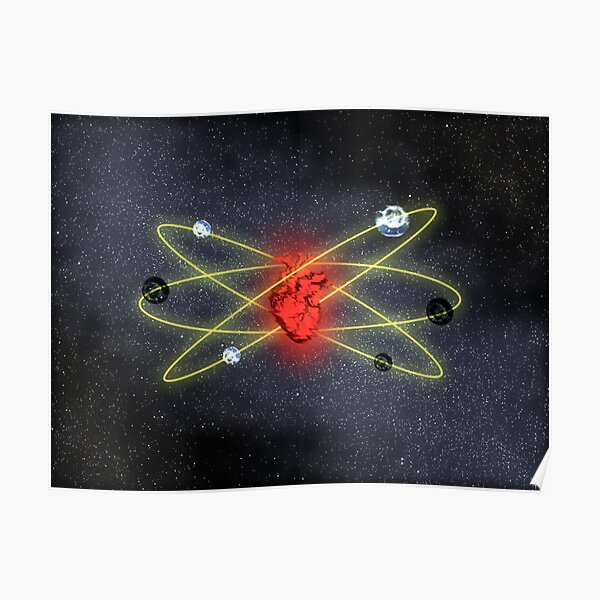 "Fission " Poster for Sale by lawrenceg3 | Redbubble