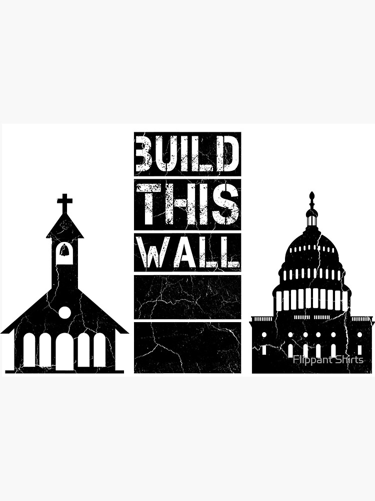 "Build This Wall" Sticker for Sale by ggshirts | Redbubble