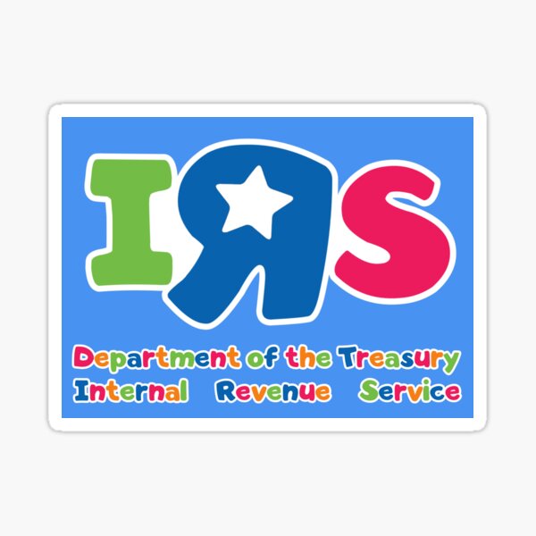 "IRS " Sticker by daxior89 | Redbubble