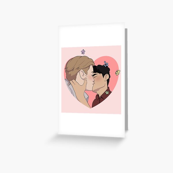 "Charlie and Nick Kissing | Heartstopper" Greeting Card for Sale by ...
