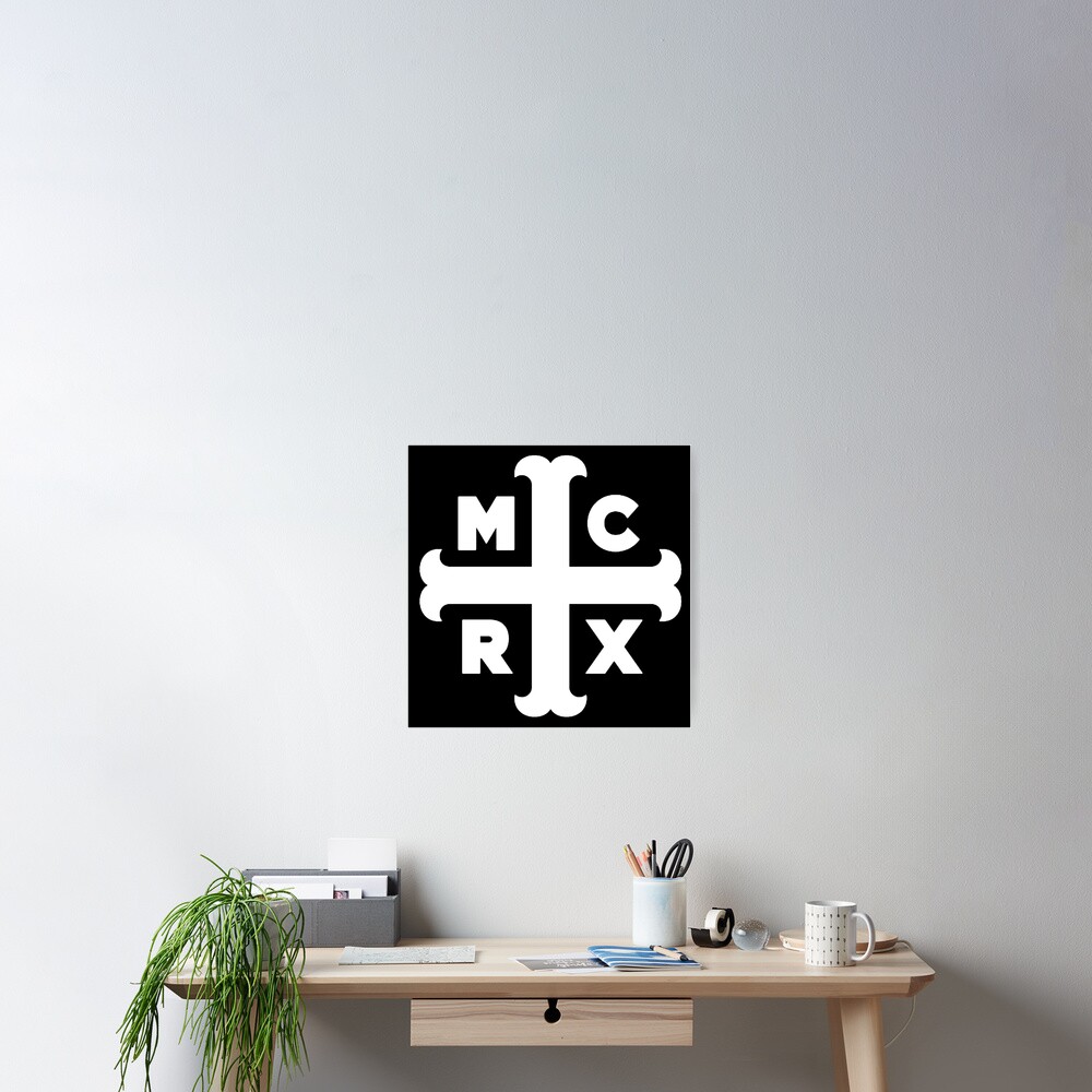 "MCR Cross Logo" Poster for Sale by TNKART | Redbubble