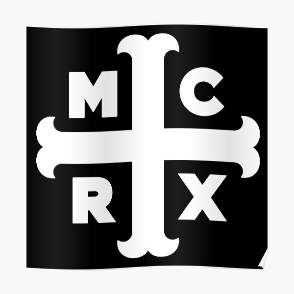 "MCR Cross Logo" Poster for Sale by TNKART | Redbubble