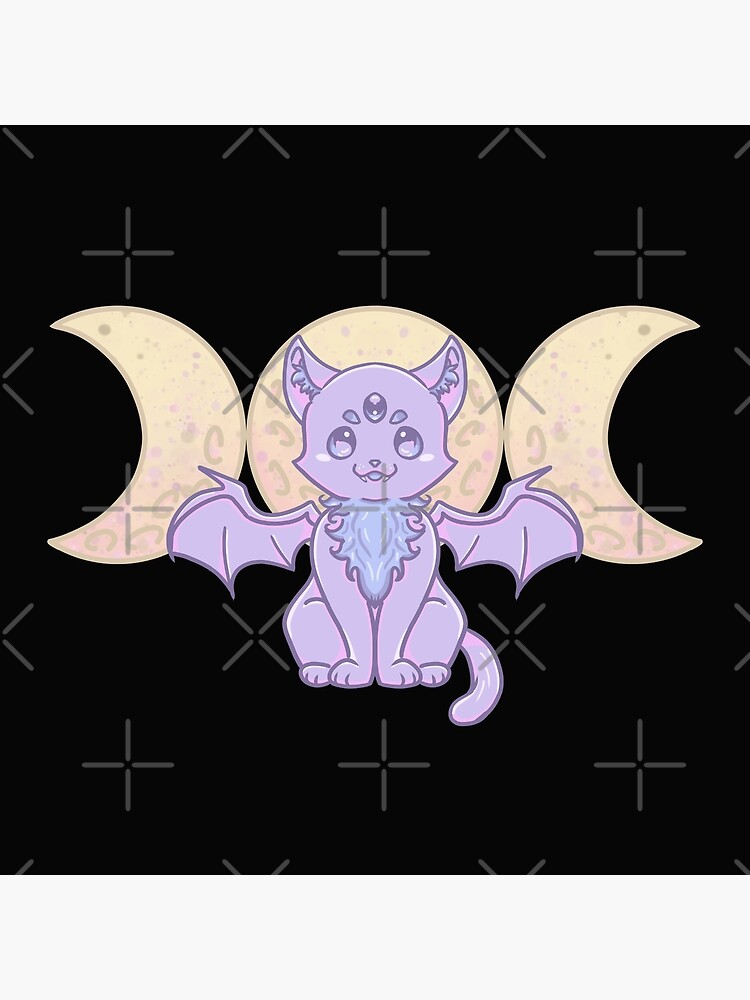 "Kawaii Demon Kitty" Poster for Sale by FatePro | Redbubble