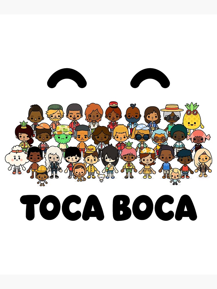 "Toca Boca For Kids" Poster for Sale by BaBaAli1 | Redbubble