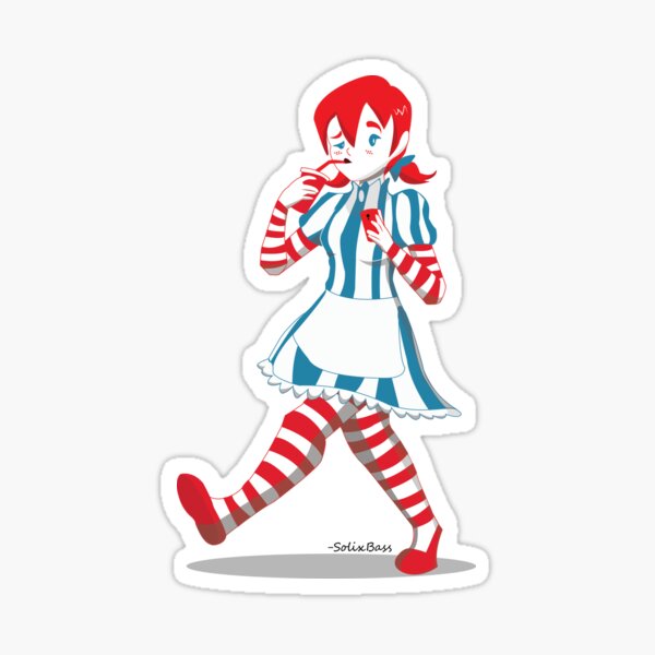 "Smug Wendy" Sticker for Sale by GeekBass | Redbubble