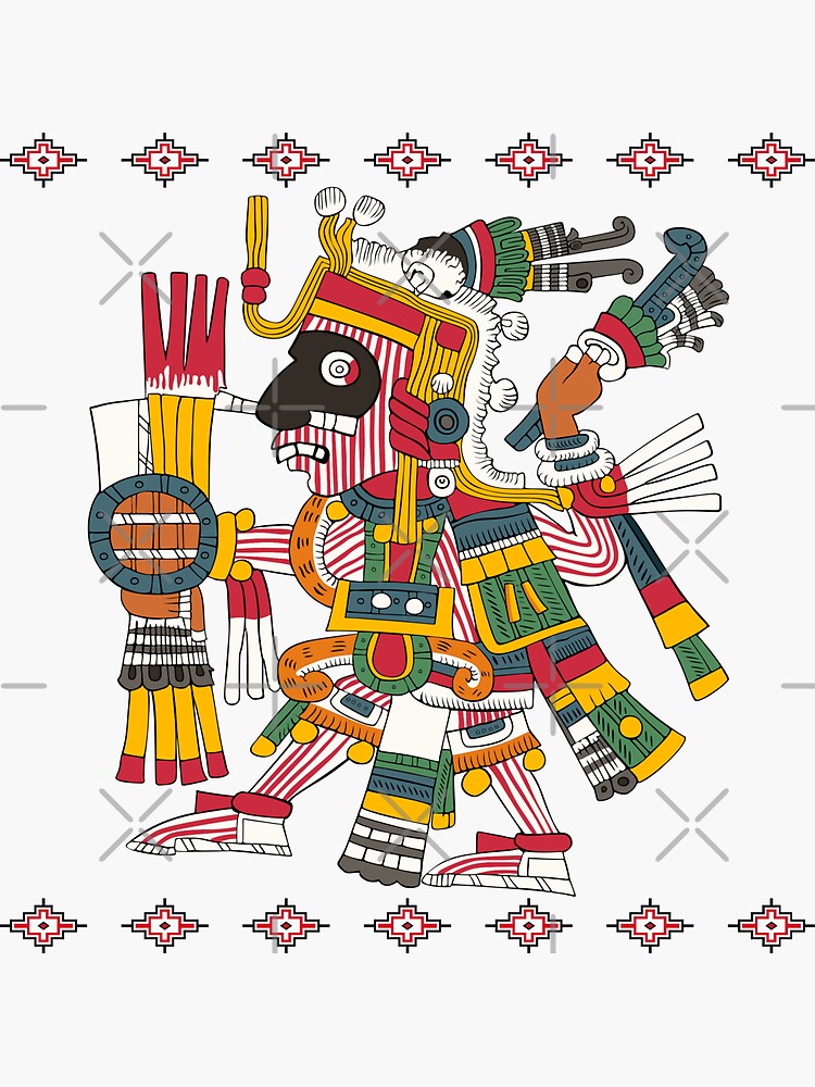 "Mixcoatl - Aztec God Of Storms And Hunting Borgia Classic T" Sticker ...