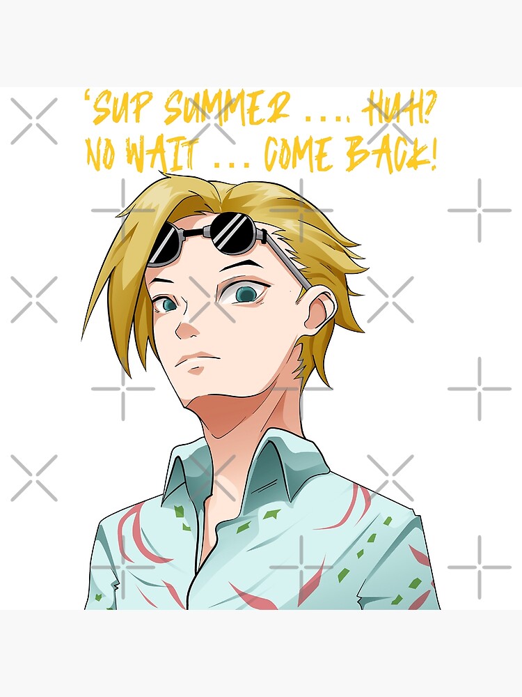 Póster «Sup vuelve el verano, personaje de anime.» de 1DaisyChainLane ...