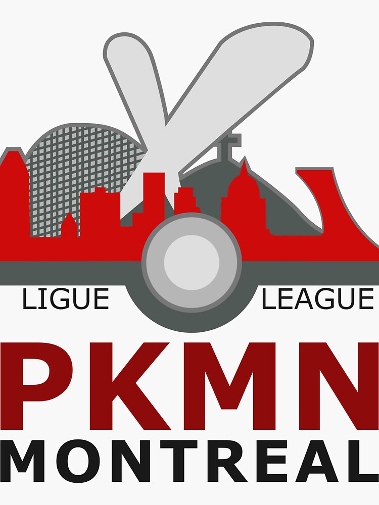 "MPL Large Logo (White Background)" Sticker for Sale by MtlPkmnLeague ...