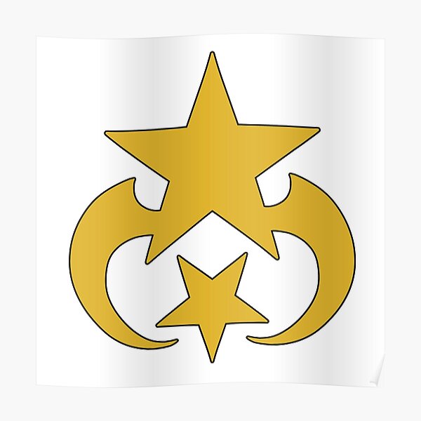 "Alcor The Dreambender Star Symbol" Poster for Sale by CaptinAubs ...