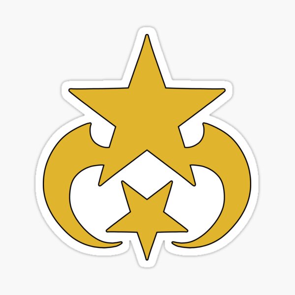 "Alcor The Dreambender Star Symbol" Sticker by CaptinAubs | Redbubble