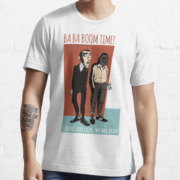 "BA BA TIME" T-shirt for Sale by BiruTosca | Redbubble | skinhead t ...